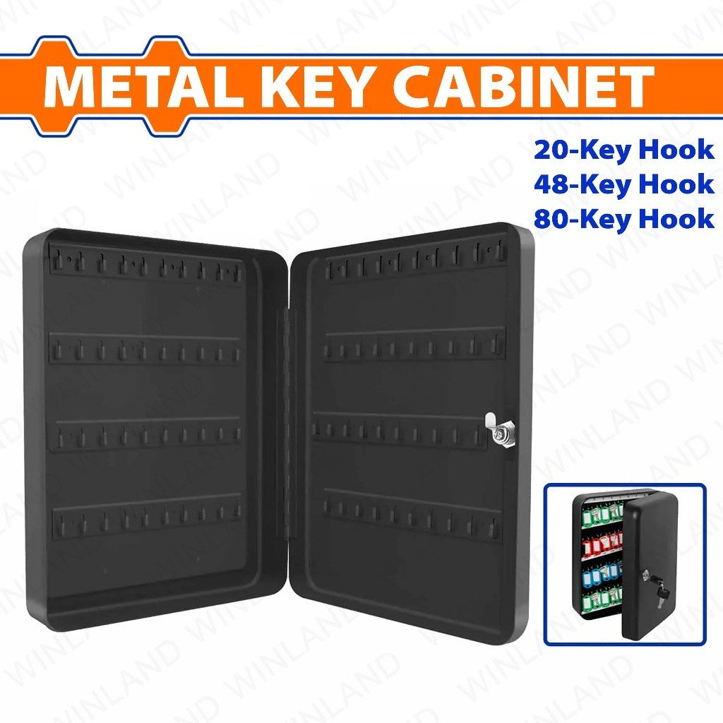 Wadfow by Winland 2.4L | 3L | 5.4L Metal Key Cabinet with 20Keys, 48 K – Winland Depot