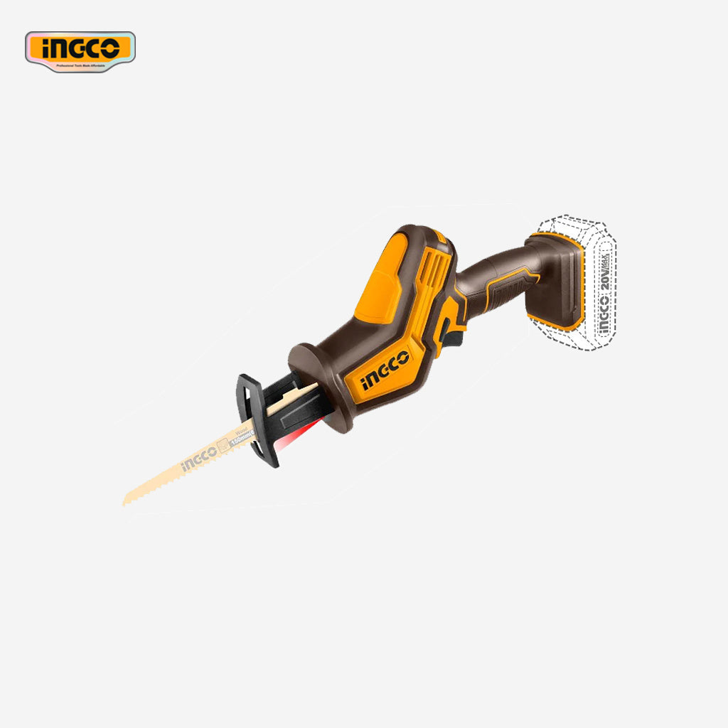 Ingco Ingco P20S/20V Lithium-Ion Cordless Reciprocating Saw CRSLI6508 ...