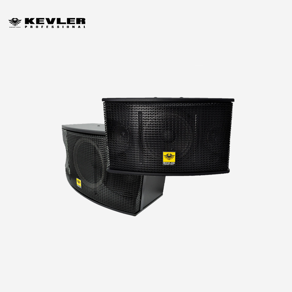 Kevler 2pcs 10" Speaker System for Karaoke Sound Reinforcement 450w ea ...