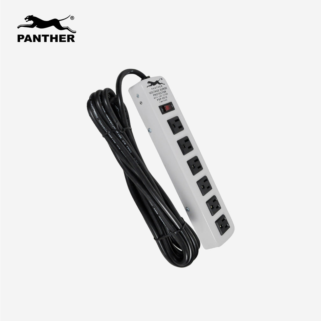 Panther by Winland Power Extension Cord Cable Wire Outlet 5M Voltage S ...