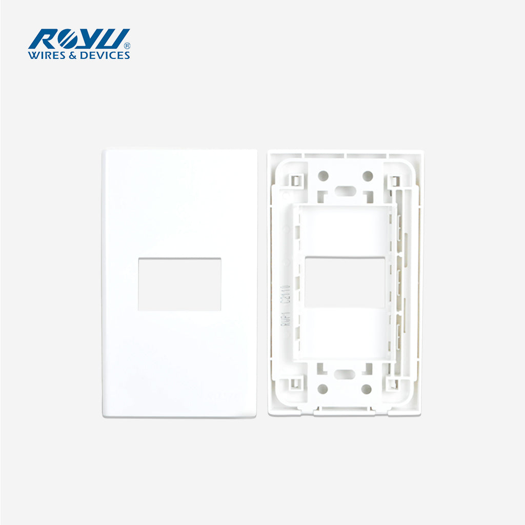 Royu by Winland Easy Installation 1-Gang Plate RWP1 – Winland Depot