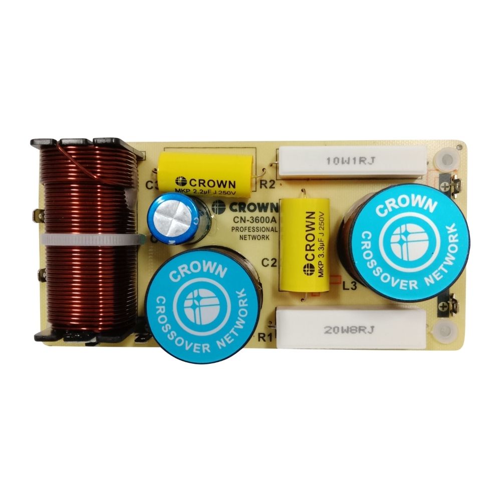 Crown Dividing Network 3-way 600W Crossover w/ Built In Speaker & W/O ...