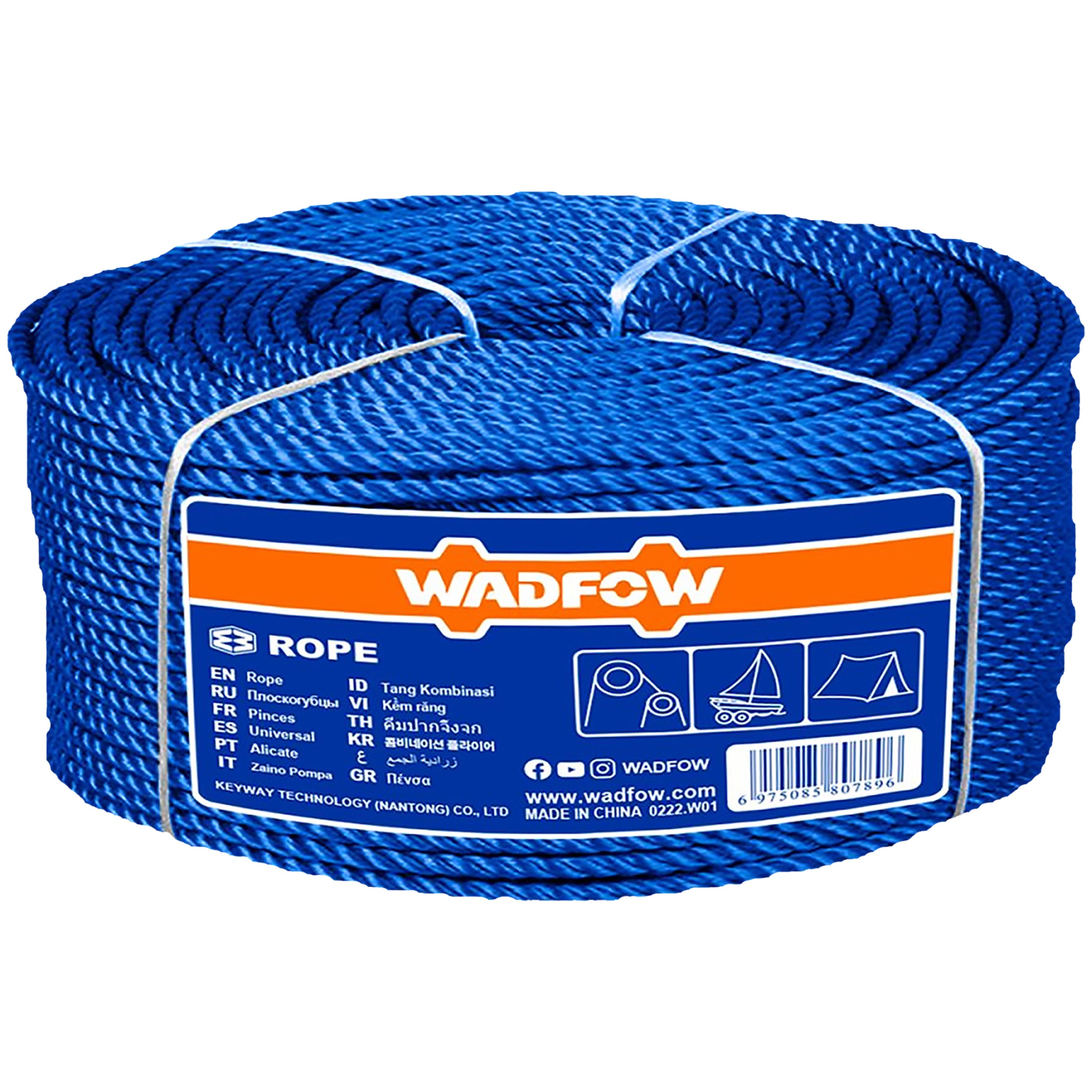 Wadfow by Winland WRZ23 100% Polyethelyne Nylon Rope use for binding w ...