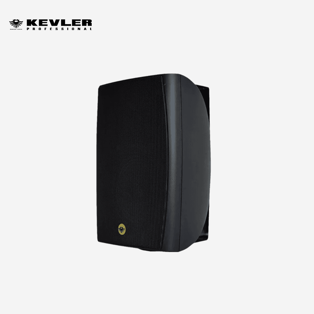 Kevler 5inch 2-Way Bass Reflex Wall Mount Speaker with 90dB Sensitivit ...