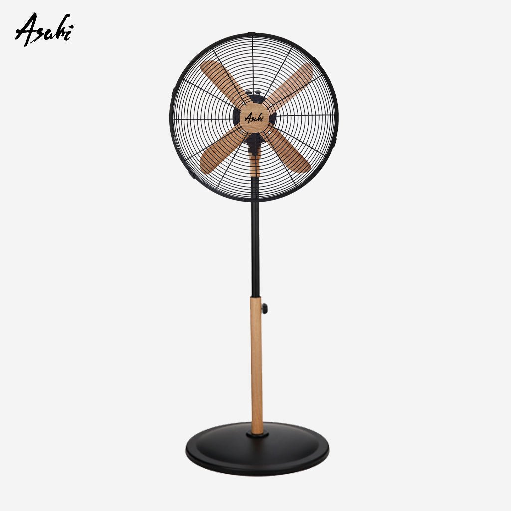 Asahi 16 Inches Wood Stand Fan Aesthetic | Electric Fan | Wood Fan XF ...