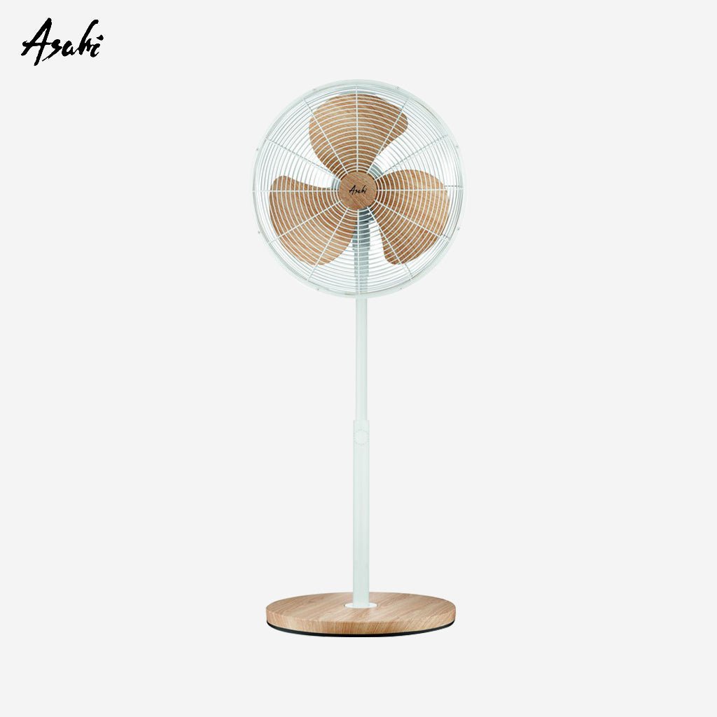 Asahi Retro Wooden Stand Fan 16" | Electric Fan XF 6081 – Winland Depot