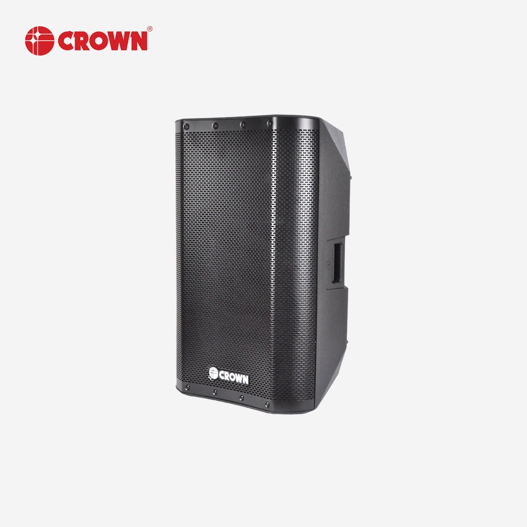 Crown 2-Way 15inch Professional Amplified Baffle Trolley Speaker with ...