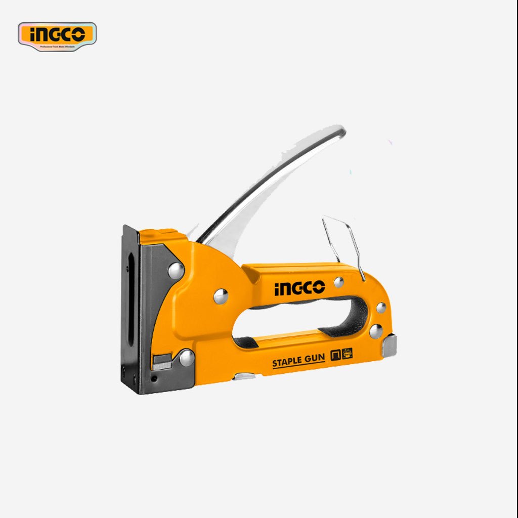 Ingco 4-8mm Stainless Steel Super Select Staple Gun Tacker Tucker HSG1 ...