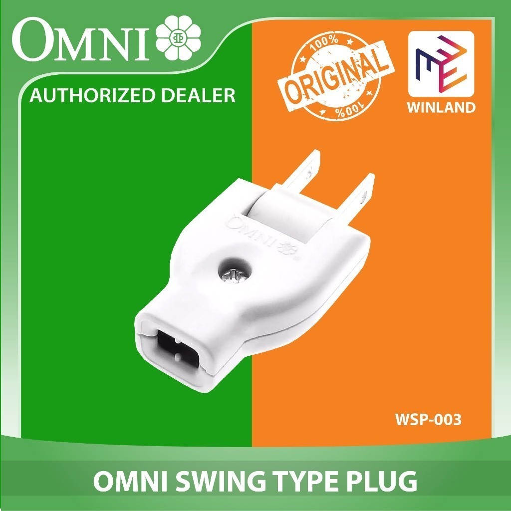 Omni by Winland Heavy Duty Swing type Plug & Regular type Plug WSP-003 ...