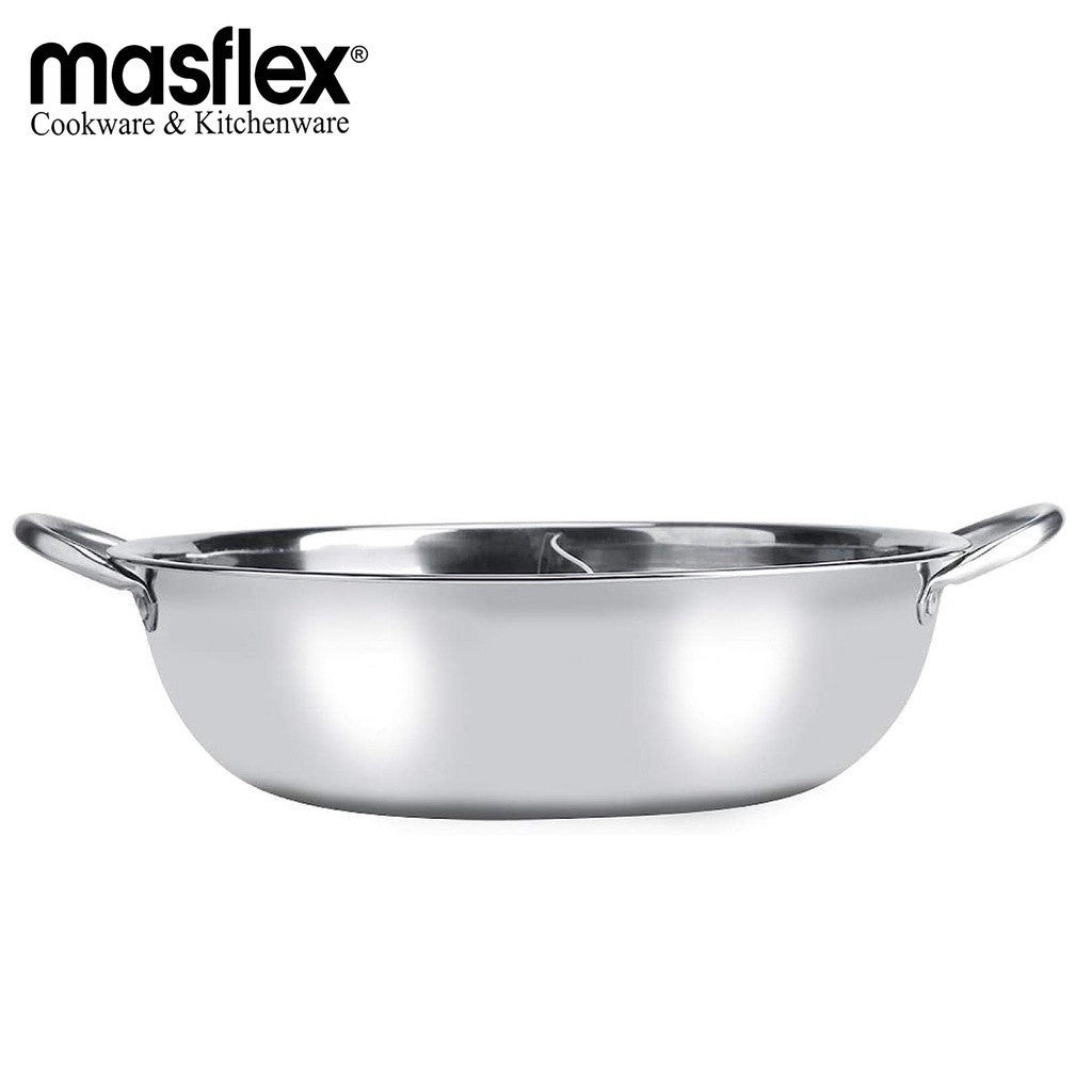 Masflex by Winland 5L/34cm Induction Hot-Pot Shabu-Shabu w/ Dual Side ...