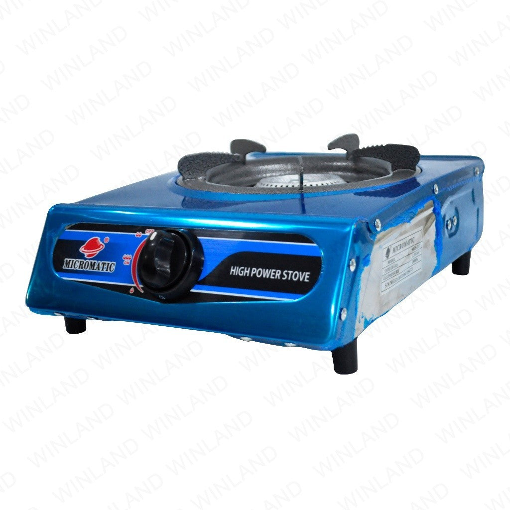 Micromatic by Winland Single Burner Gas Stove with Regulator MGS-212 ...