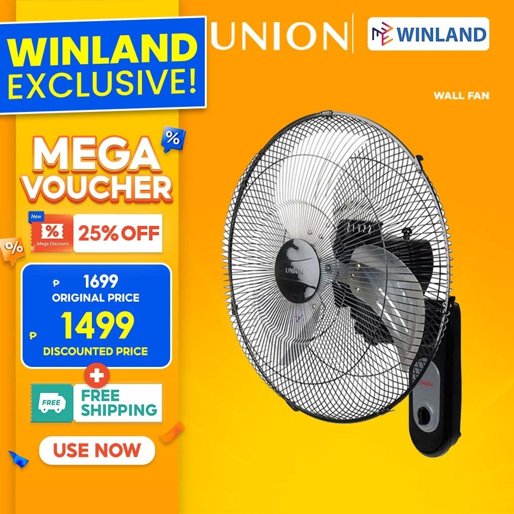 Union by Winland 18inches industrial Wall Fan / Electric Fan UGTF-18WF ...
