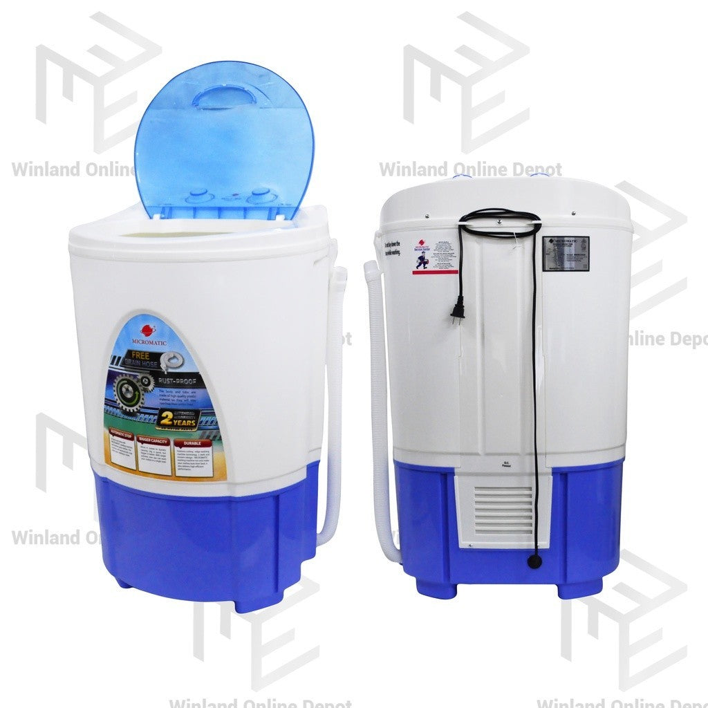 Micromatic by Winland Single Tub Washing Machine 8.0 kg with Free Drai ...
