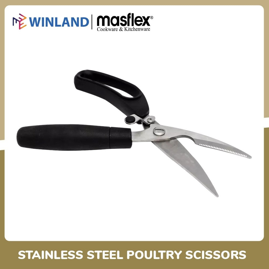 Masflex by Winland Stainless Steel Poultry Scissors CL-4183 – Winland Depot