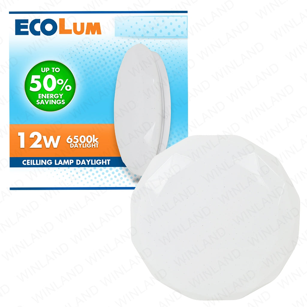 Ecolum by Winland Classic LED Ceiling Lamp 12 Watts Daylight CCL112DL ...